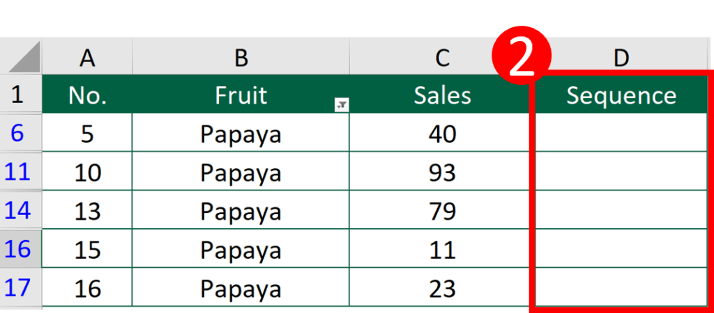 How To Apply Serial Number After Filter In Excel Dollar Excel