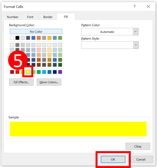How to highlight current row and column in Excel?