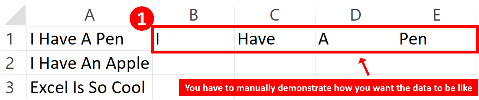 How To Reverse Concatenate In Excel (3 ways) | Dollar Excel