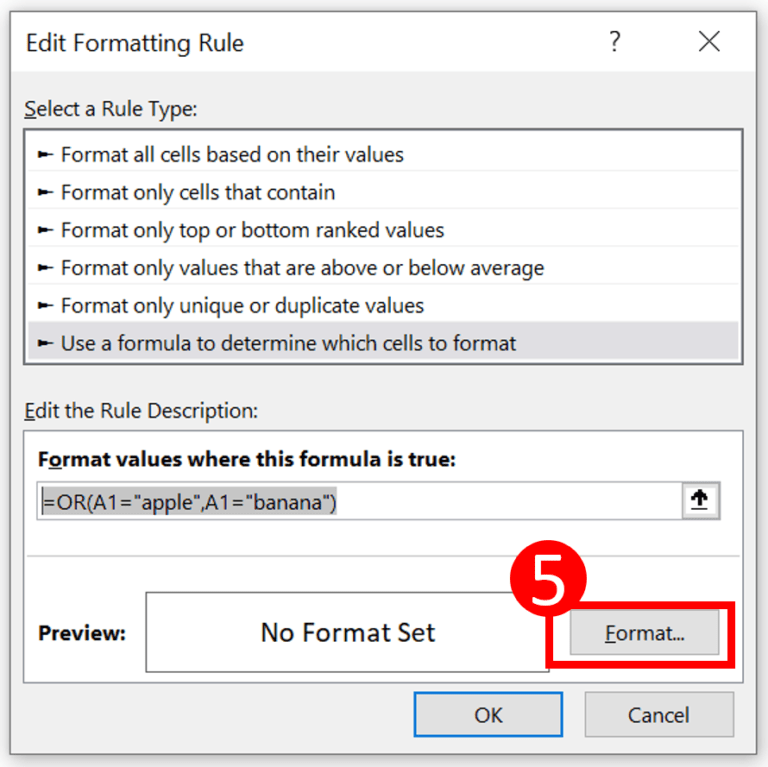 How to highlight cells that equal multiple values in Excel?