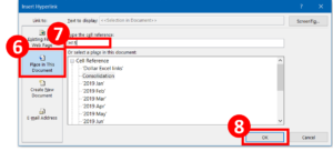 How to Create Jump to Cell Button in Excel? | Dollar Excel