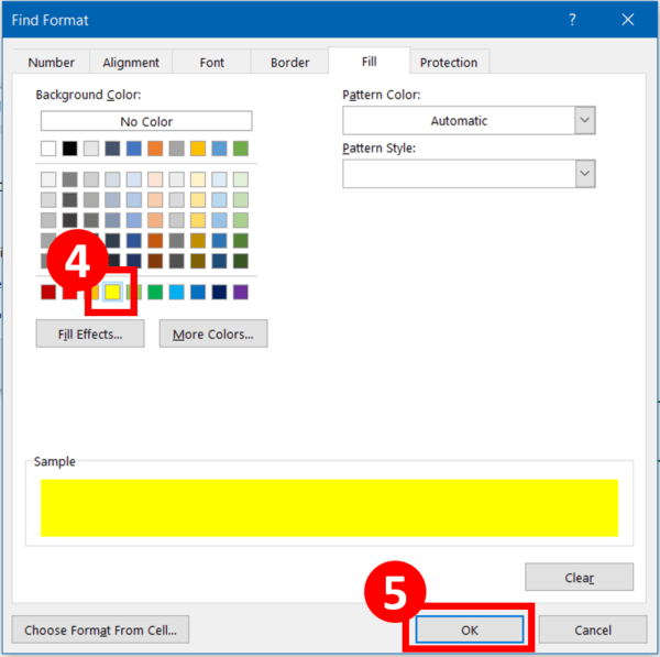 How to Select Cells with Colour (3 ways + VBA) | Dollar Excel