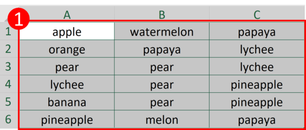 How to highlight cells that equal multiple values in Excel?