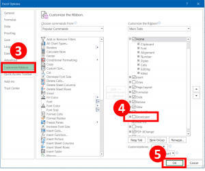 How to Enable Developer tab in Excel? | Dollar Excel