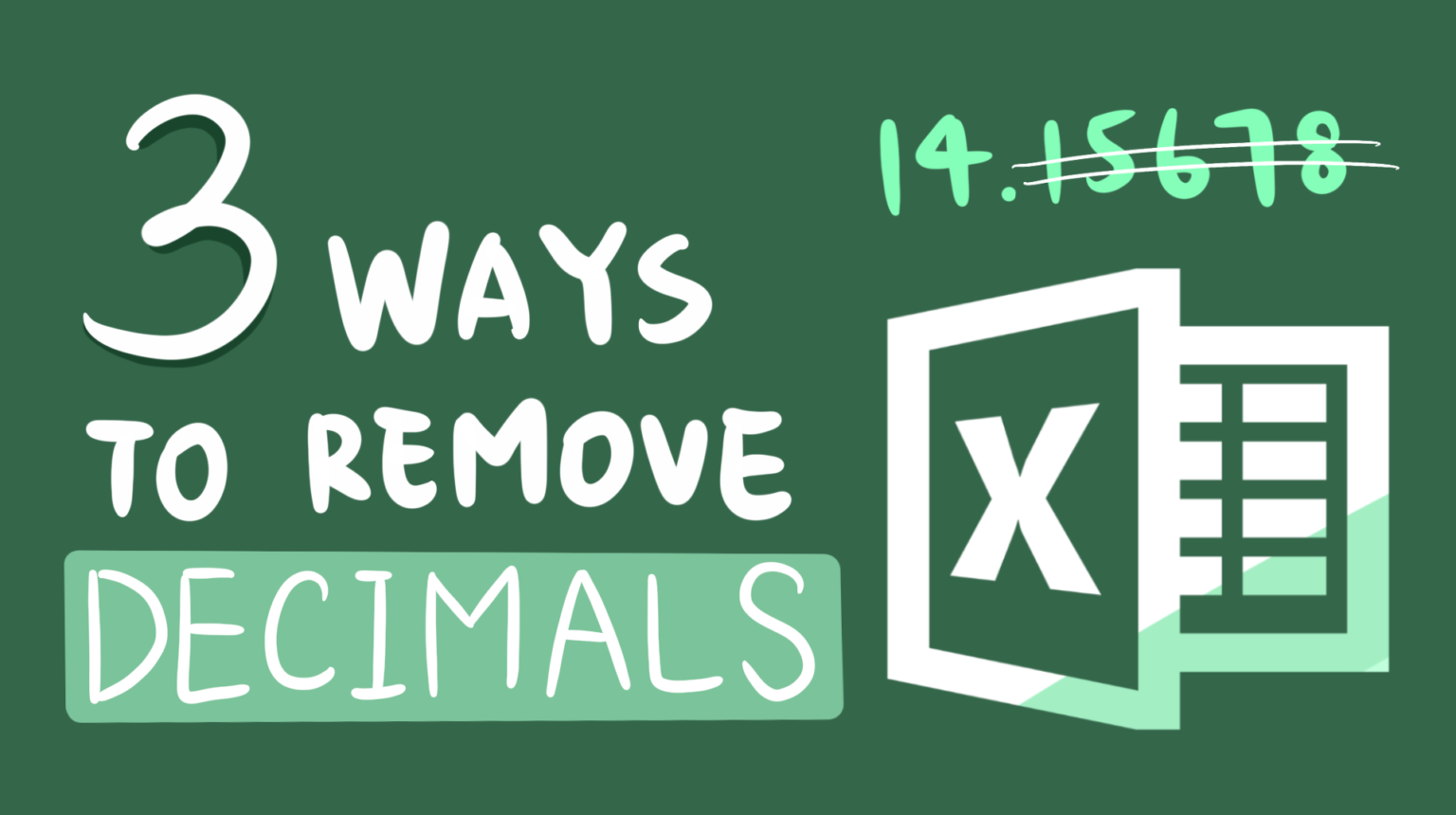 How To Remove Digits After Decimal In Excel? | Dollar Excel How To Remove Digits After Decimal In Excel? | Dollar Excel